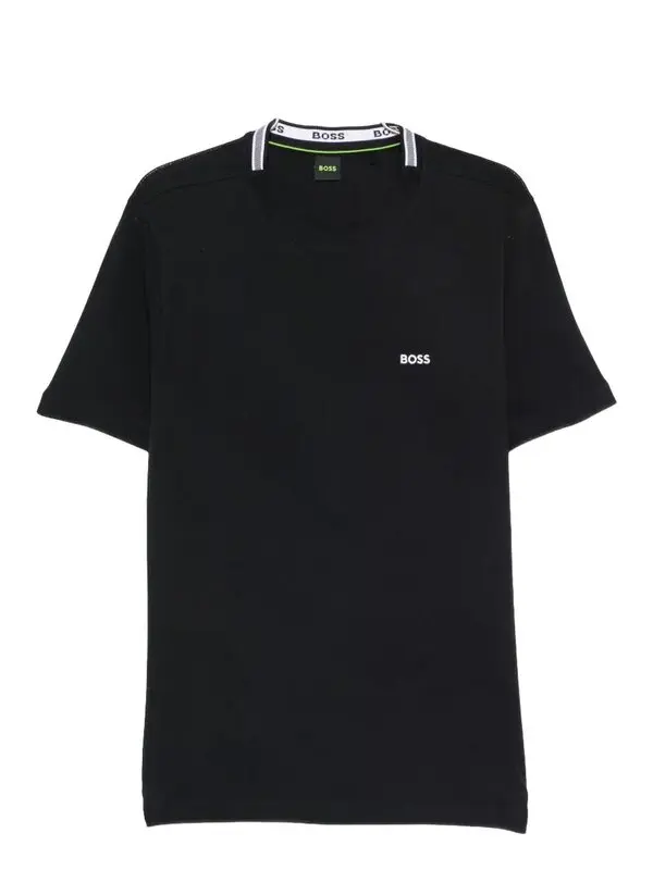 BOSS Logo-print T-shirt - Black