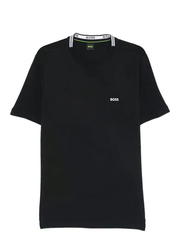 BOSS Logo-print T-shirt - Black