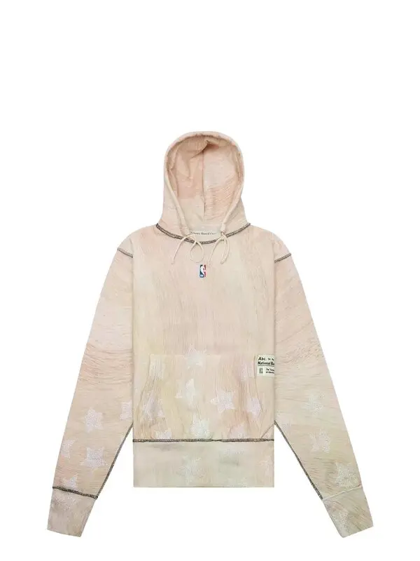 ADVISORY BOARD CRYSTALS Wood Grain Star-print Hoodie - Neutrals