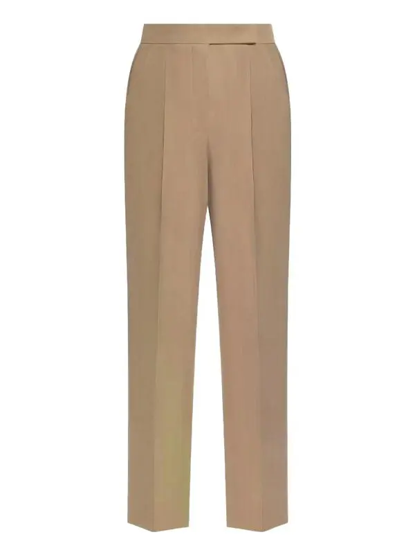 Max Mara Abate Pleated Trousers - Brown