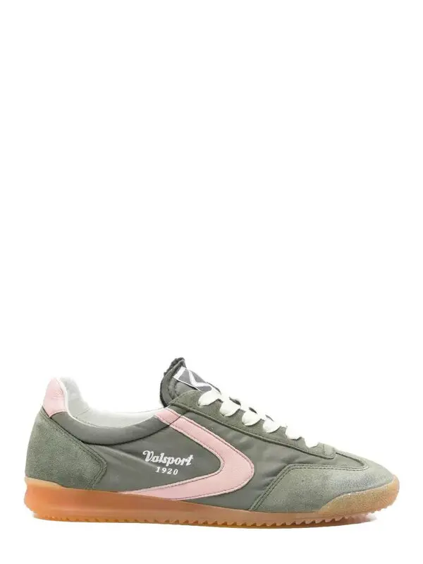 VALSPORT Suede-panel Sneakers - Green