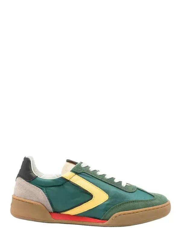 VALSPORT Suede-panel Sneakers - Green