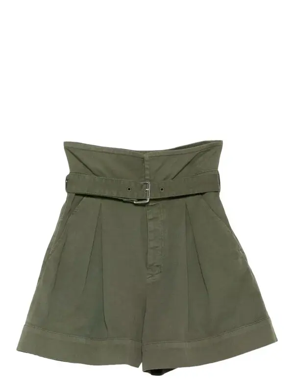 Pinko Belted Judo Shorts - Green