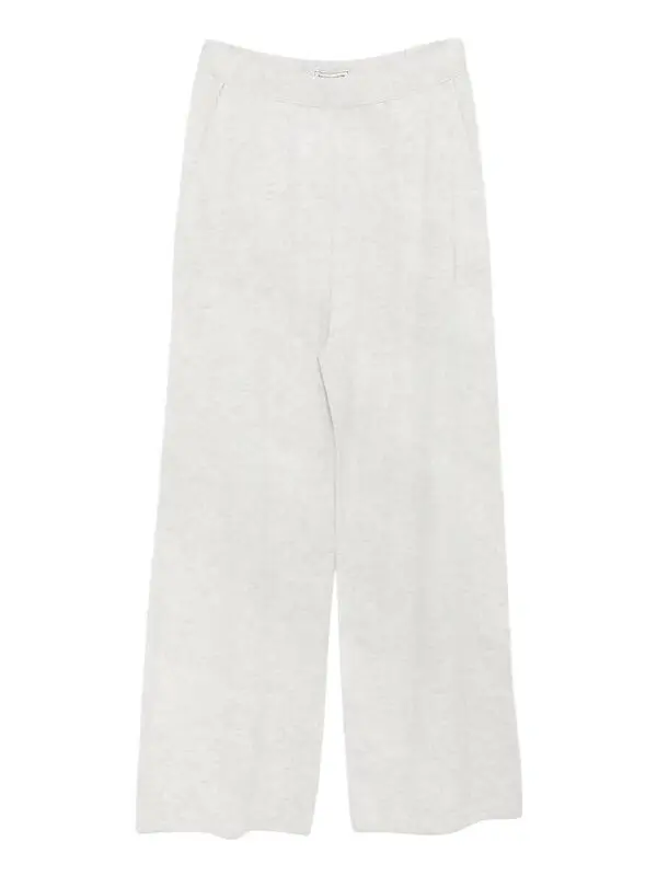 Iceberg Knitted Palazzo Pants - Grey