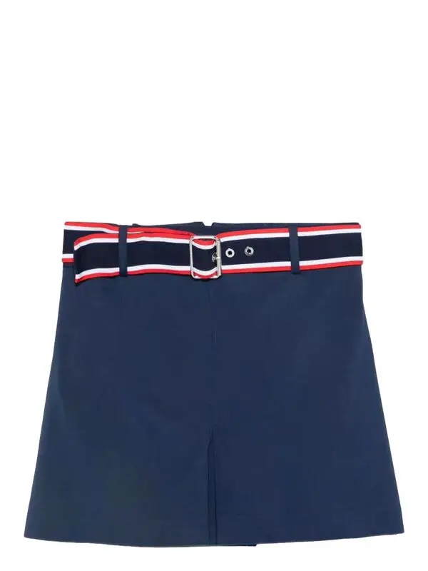 Pinko Belted Mini Skirt - Blue