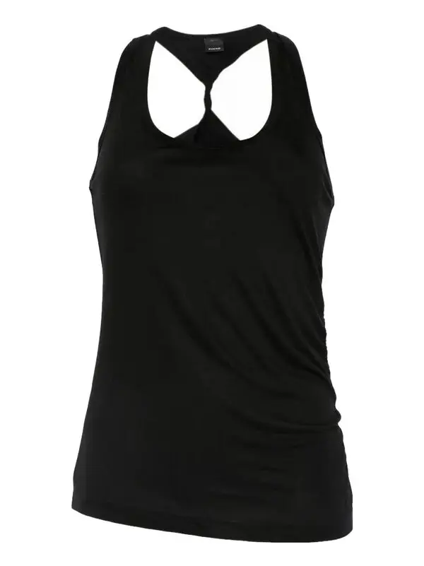 Pinko Bum Bum Tank Top - Black