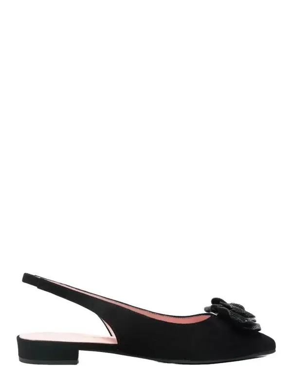 Pretty Ballerinas Clementine Slingback Flat Pumps - Black