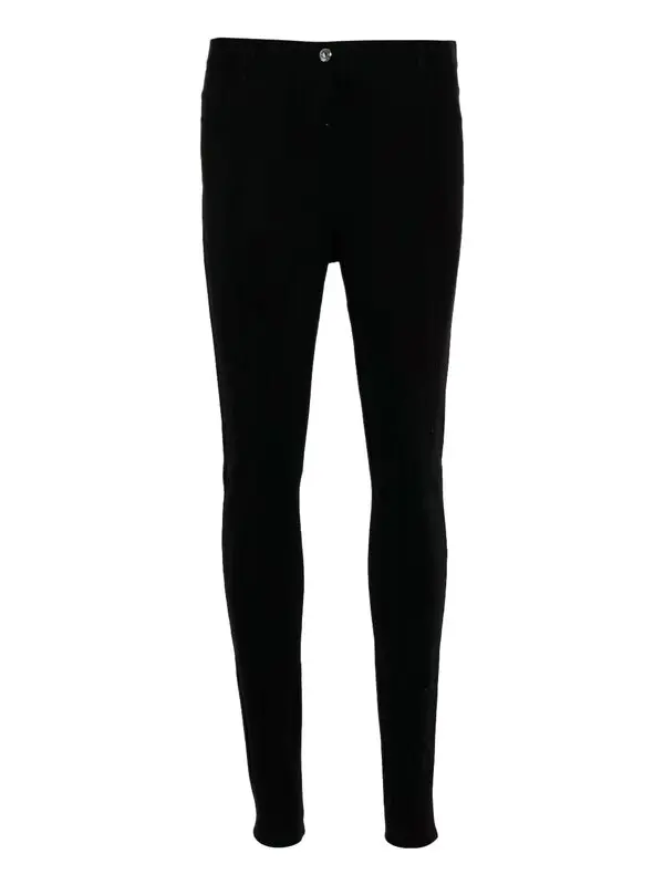 Givenchy Knit Zip Trousers - Black
