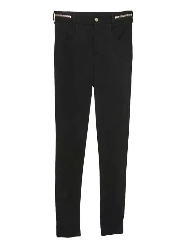 Givenchy 2023 Zip-embellished Trousers - Black