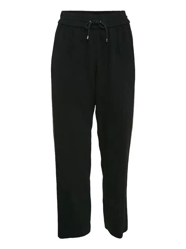 Kenzo Side-stripe Trousers - Black