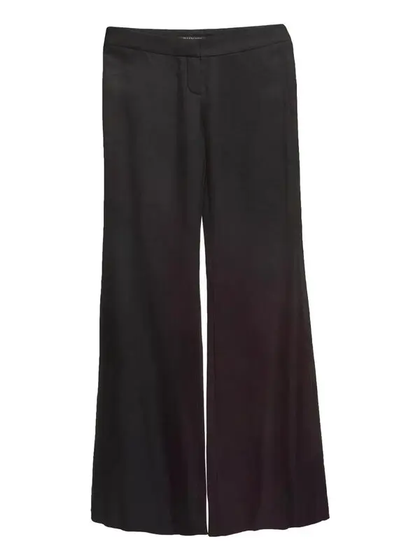Balmain High-waisted Trousers - Black
