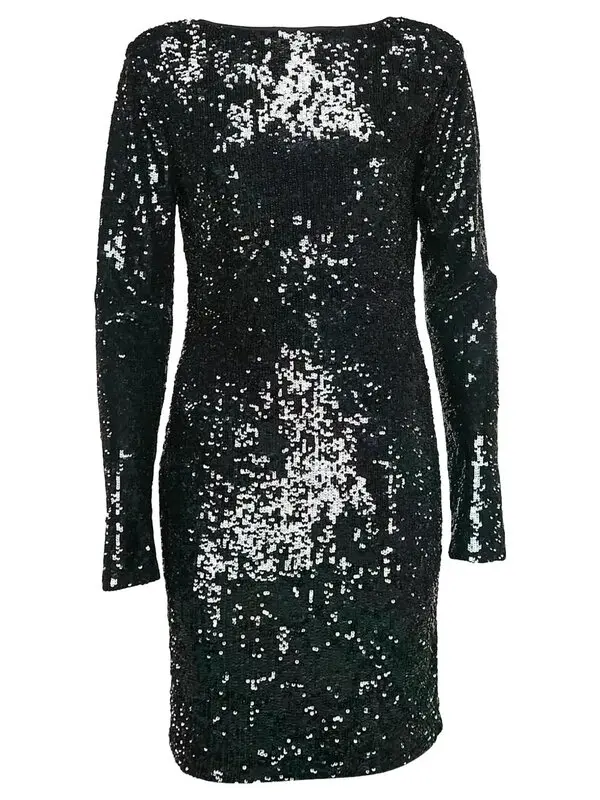JOSEPH Sequin Embellished Dress - Black