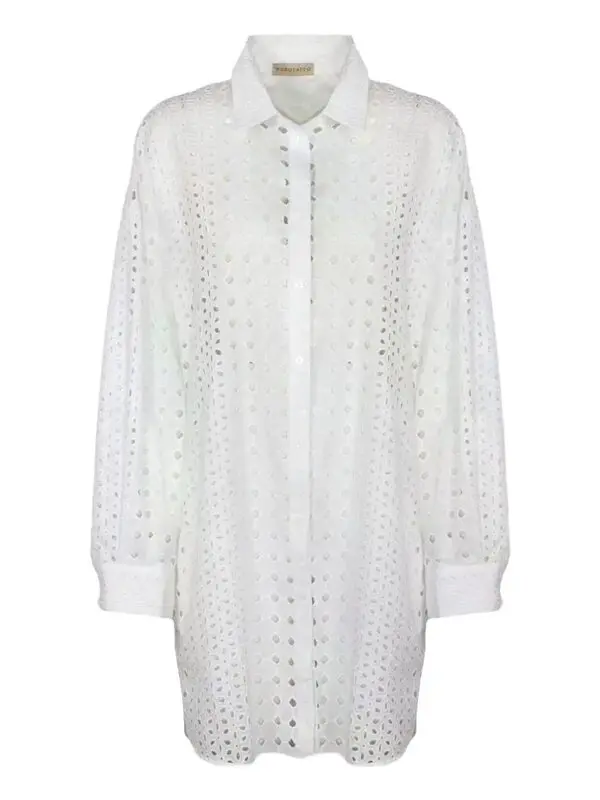 PUROTATTO Cotton Shirt - White