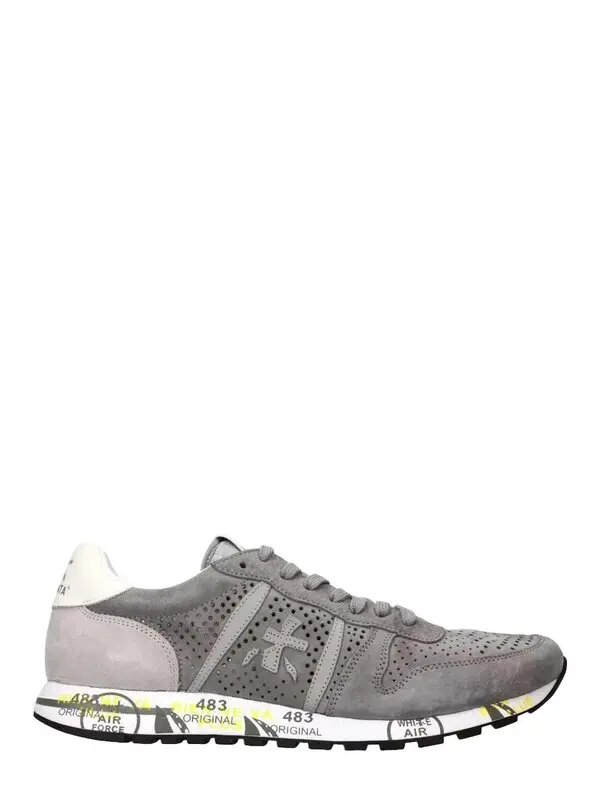Premiata Eric Perforated Sneakers - Grey