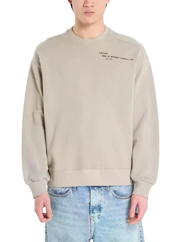 Carhartt Work In Progress Logo-print Sweatshirt - Neutrals