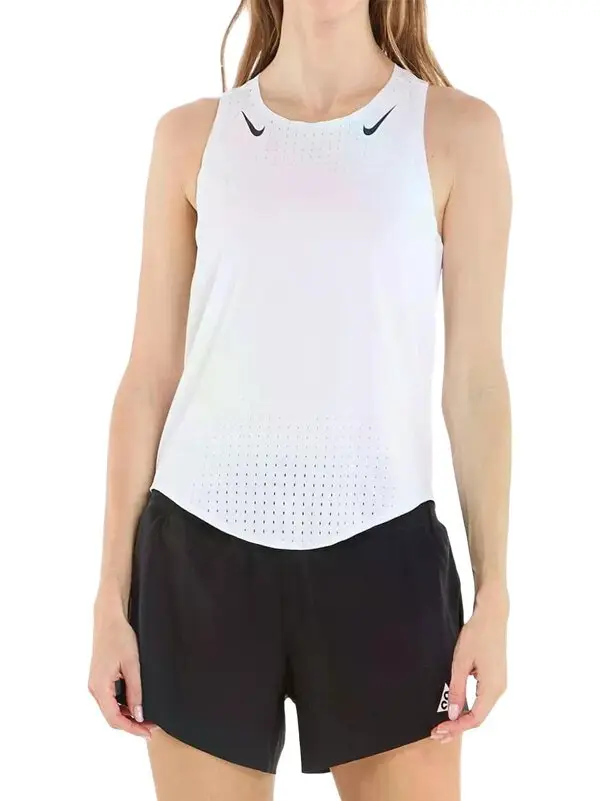 Nike Aeroswift Tank Top - White