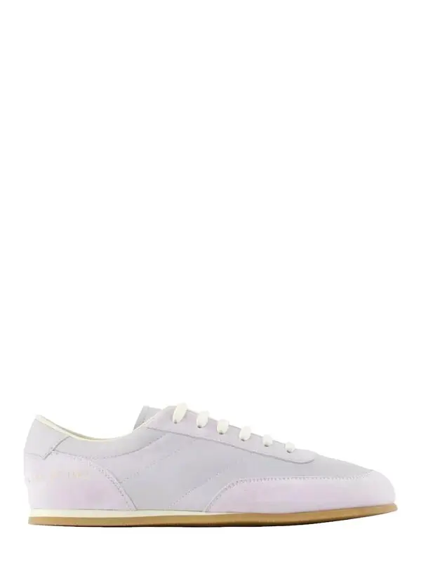 COMMON PROJECTS Panelled Leather Sneakers - Purple