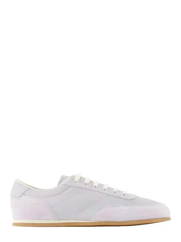 COMMON PROJECTS Panelled Leather Sneakers - Purple
