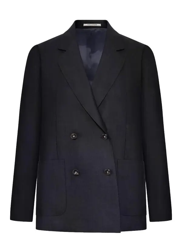 Tagliatore Double-breasted Blazer - Blue