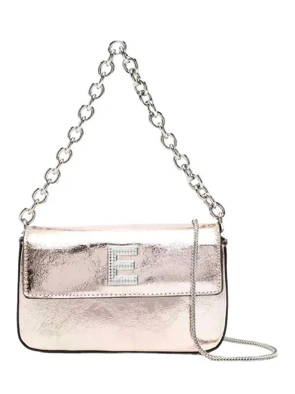 ERMANNO FIRENZE Embellished Chain Shoulder Bag - Pink