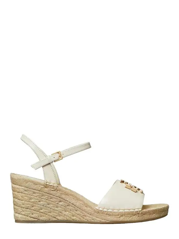 Tory Burch Eleanor Wedge Espadrilles - Neutrals
