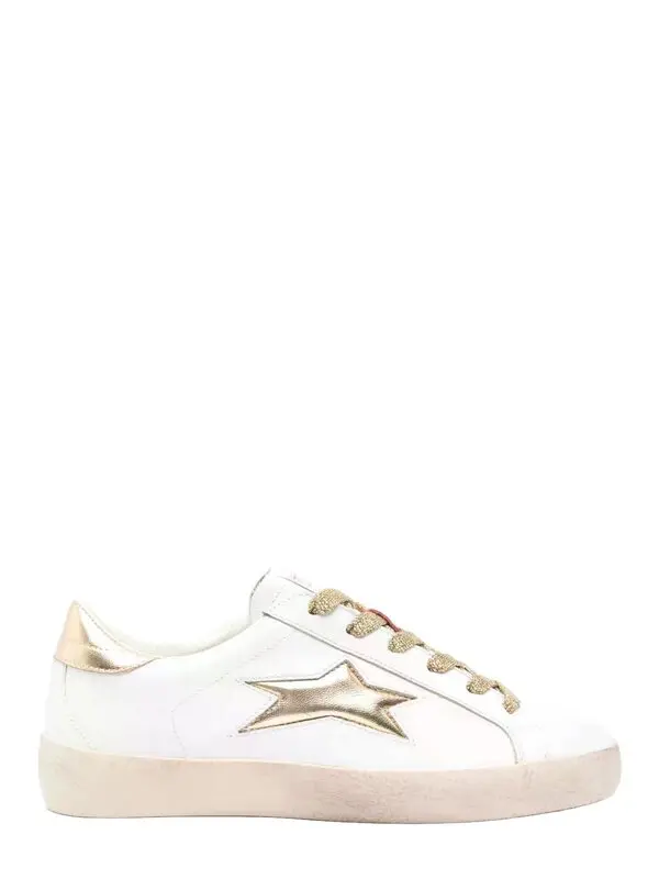 ISHIKAWA Leather Sneakers - White