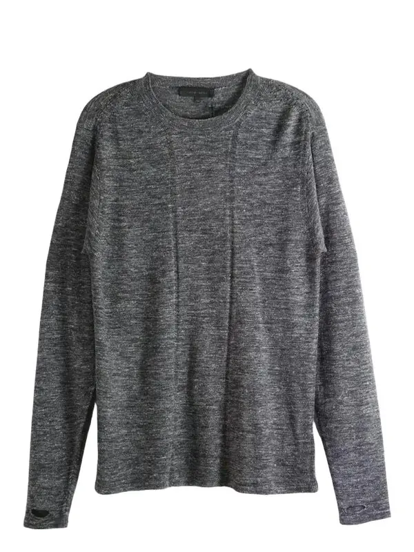 OMAR AFRIDI Landes Long-sleeve T-shirt - Grey