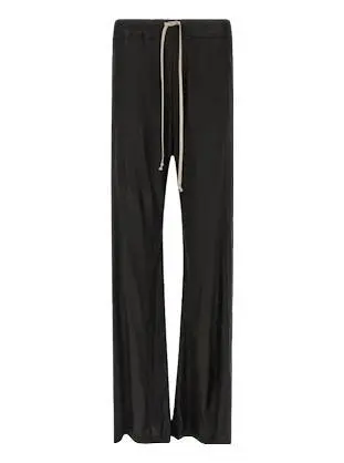 Rick Owens Pantaloni Wide Pusher Pants - Black