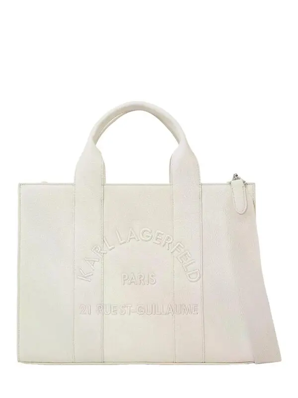 Karl Lagerfeld Rue St-guillaume Tote Bag - Neutrals