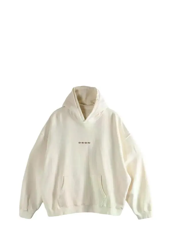 D-R-G-N Yoth Logo-print Hoodie - White
