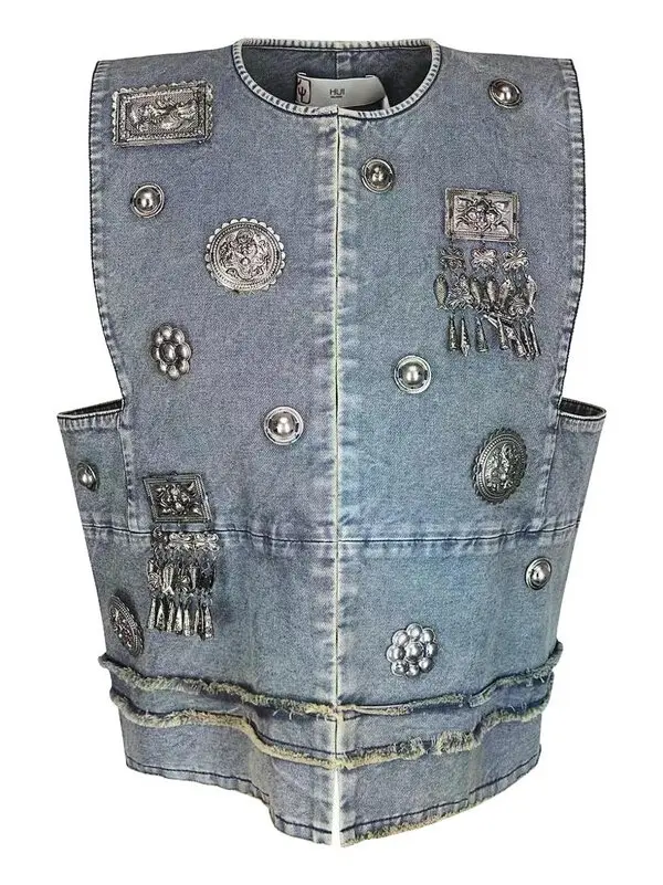 HUI HUI Basilio Vest - Blue