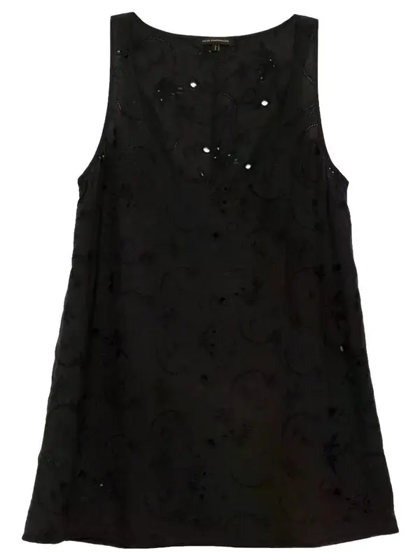 Kiki De Montparnasse Simone Mini Dress - Black