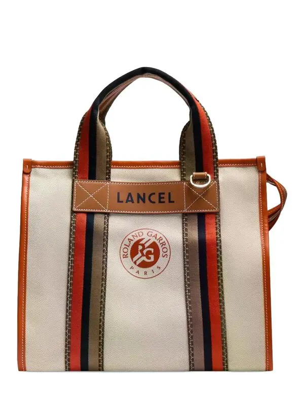 LANCEL Zip Tote Bag - Neutrals
