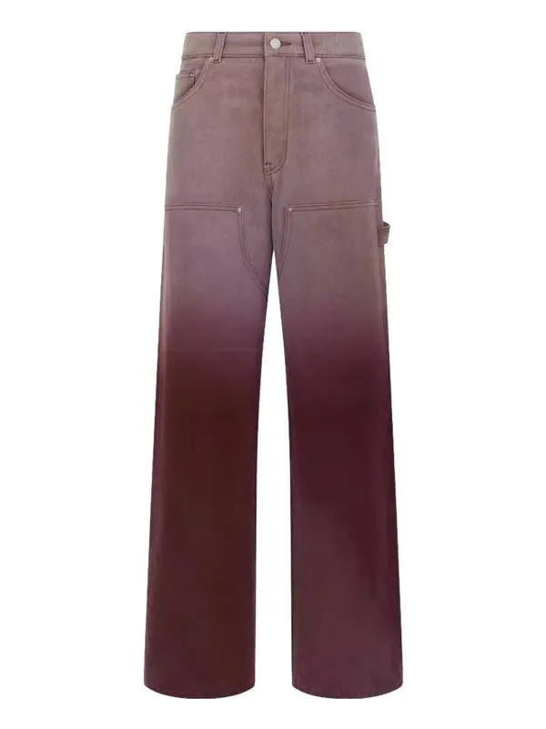 Amiri Gradient-effect Jeans - Purple