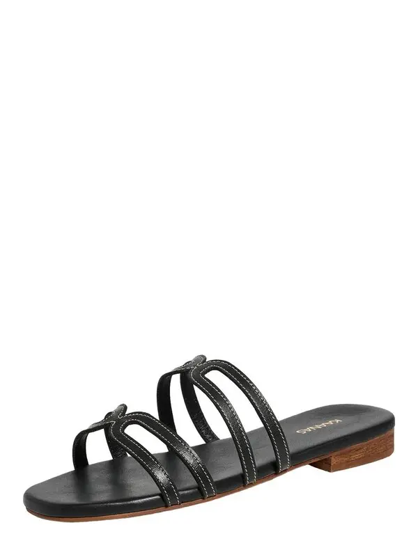Kaanas Leela Sandals - Black