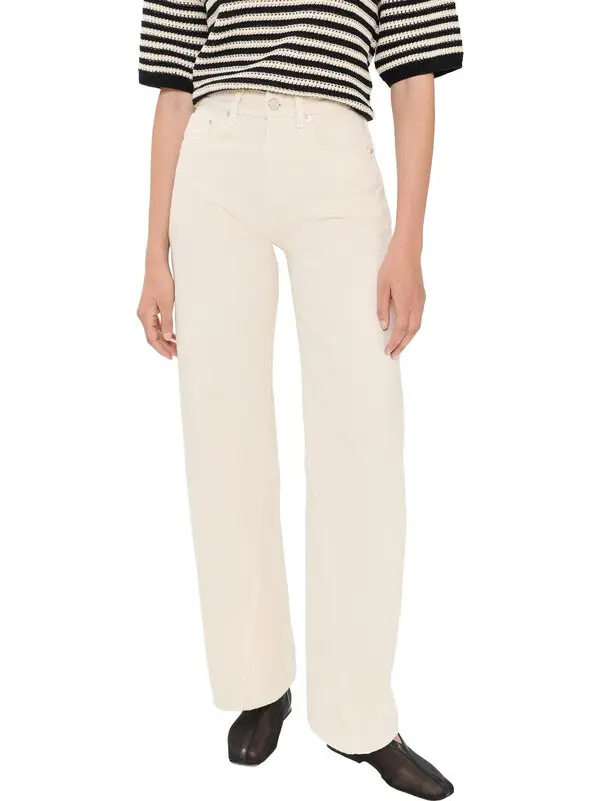 ANINE BING Brie Jeans - Cream