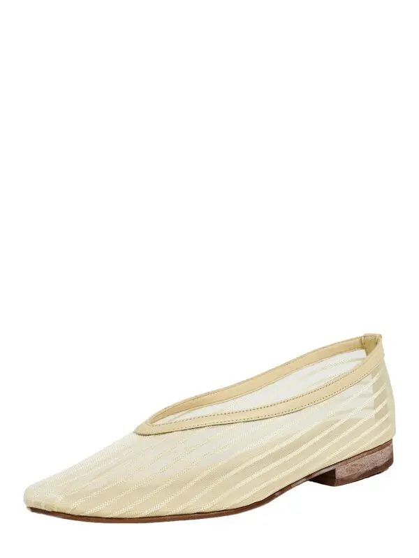 Kaanas Ballerina Flats - Butter