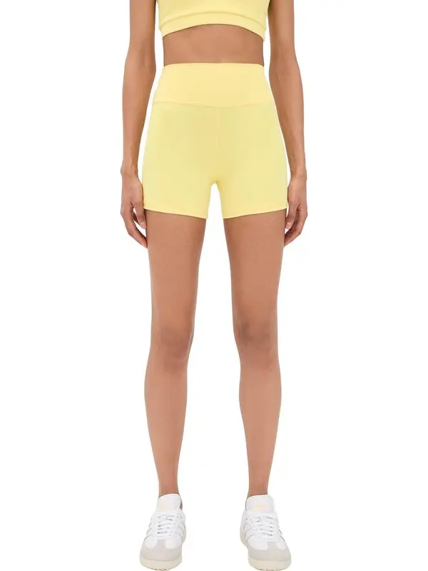 Strut This The Sparrow Shorts - Butter Yellow