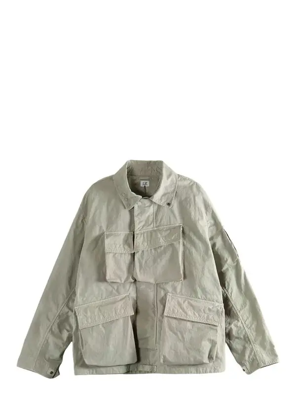C.P. COMPANY Lens-detail Multi-pocket Jacket - Neutrals