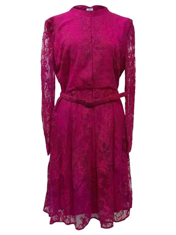 Erdem Elira Lace Midi Dress - Pink
