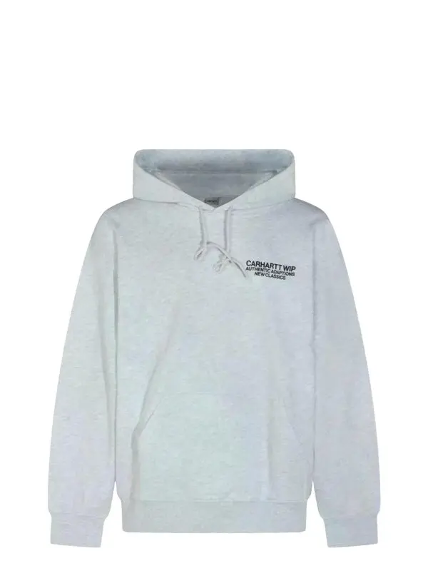 Carhartt Work In Progress Graphic Print Hoodie - Grey