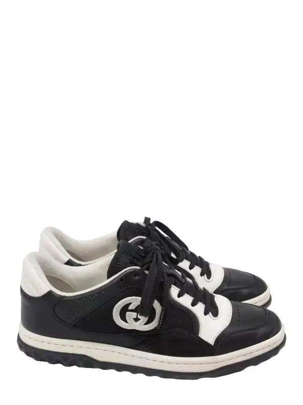 Gucci Mac80 Panelled Sneakers - Black