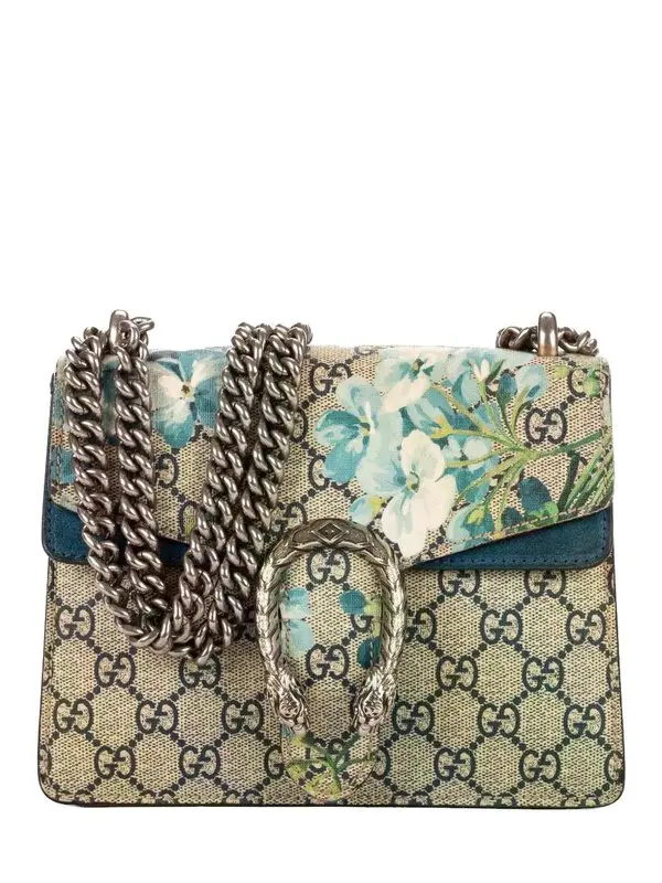Gucci Dionysus Gg Supreme Floral Shoulder Bag - Neutrals