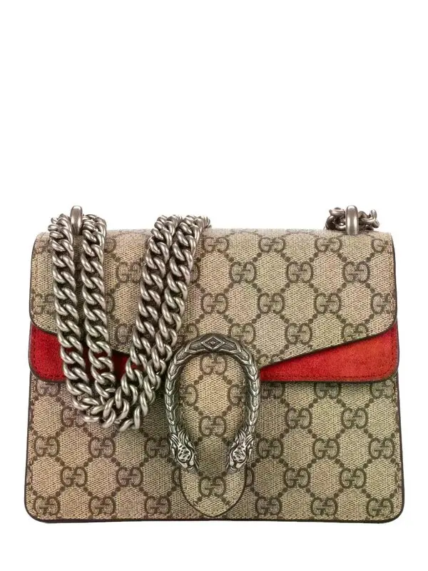 Gucci Dionysus Gg Supreme Shoulder Bag - Neutrals