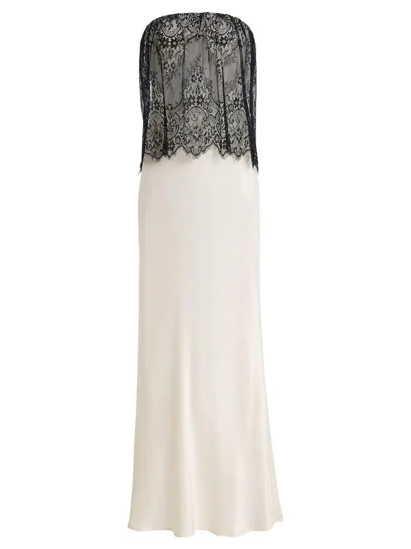 THIRD FORM Exclusive Visions Strapless Maxi Dress - Ivory