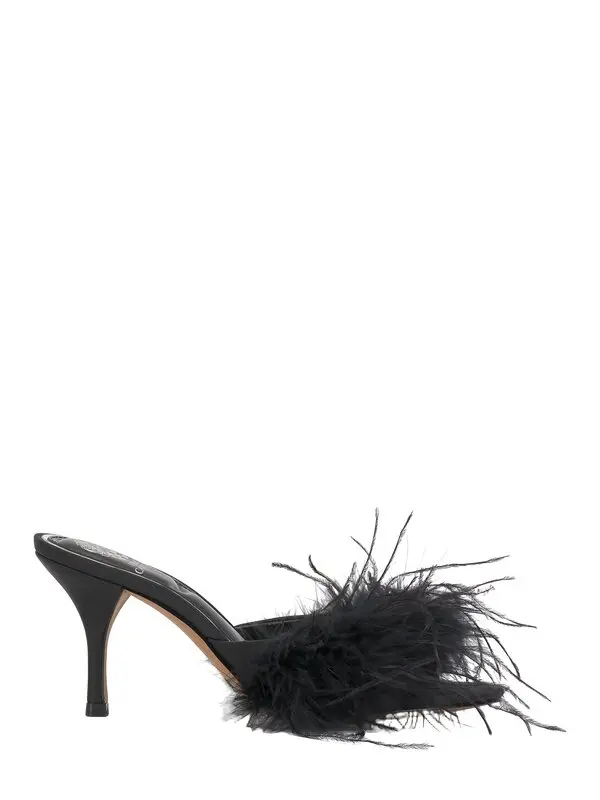 Vince Camuto Paelly Feather Mule - Black