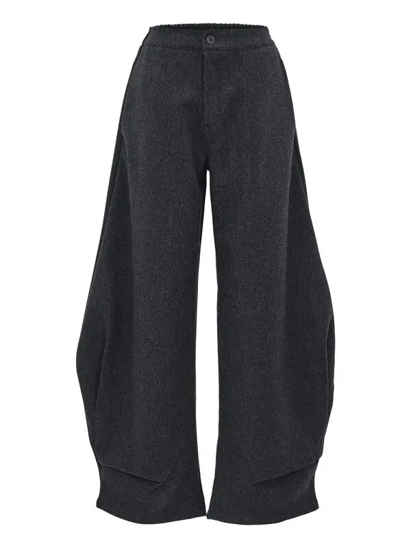 Source Unknown Wide-leg Pants - Black