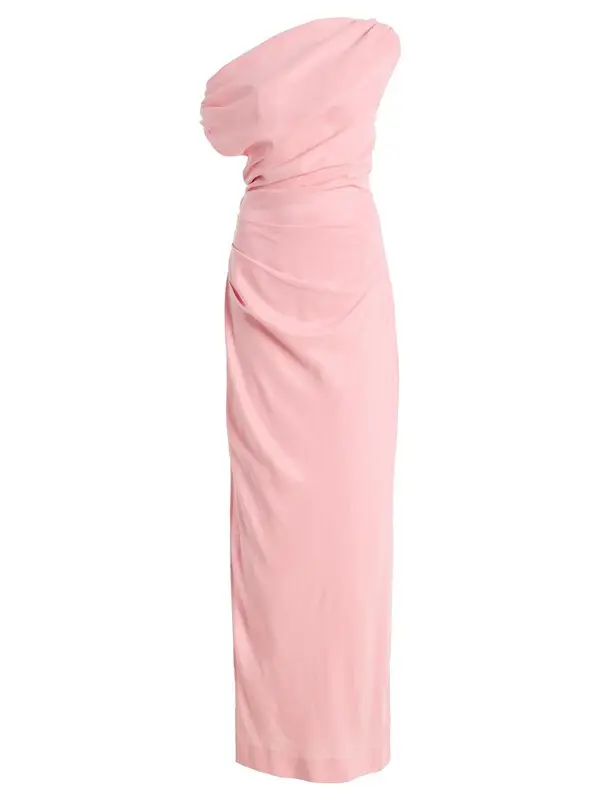 THIRD FORM Athena Off-the-shoulder Maxi Dress - Pink