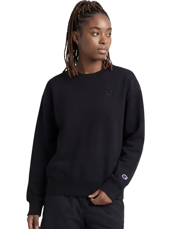 Champion Powerblend Crewneck Sweatshirt - Black