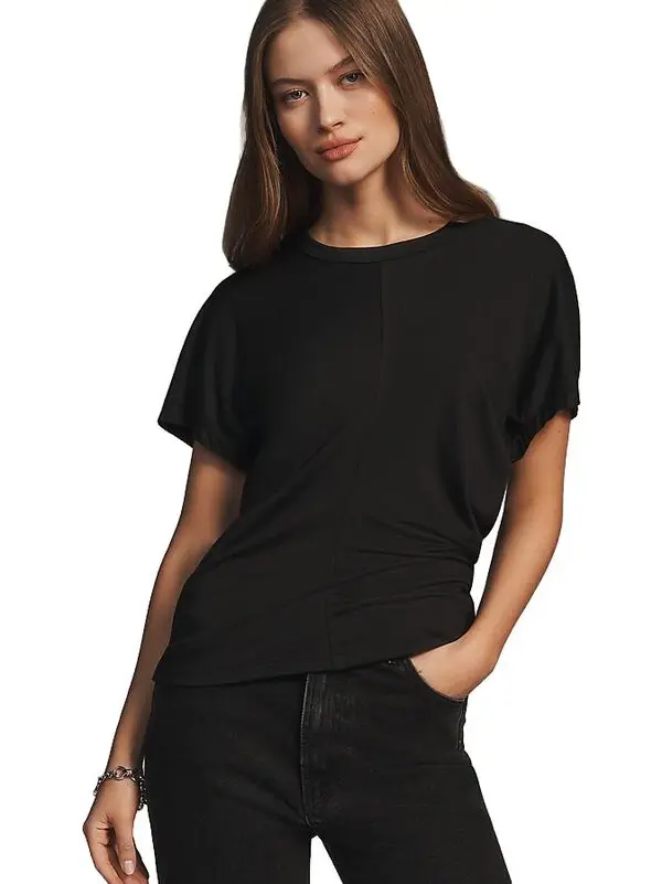 ANINE BING Zadig T-shirt Top - Black